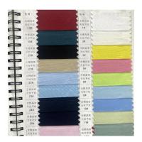 China Medium Weight Yarn Dye Stretch Creases Jacquard Fabric for Workwear 80 20 Polycotton TC 57 58 Inch Width for sale