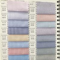 China Medium Weight Yarn Dye Stretch Creases Jacquard Fabric for Workwear 80 20 Polycotton TC 57 58 Inch Width for sale