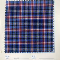China Medium Weight Yarn Dye Stretch Creases Jacquard Fabric for Workwear 80 20 Polycotton TC 57 58 Inch Width for sale