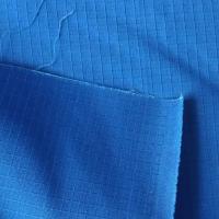 China Ring Spun Poly Cotton Rib Stop with Spandex Fabric 200gsm 57/58 for Workwear for sale
