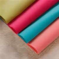 China Customized Color Woven Fabric 210T Taffeta for Exported Standard 100% Polyester Lining for sale