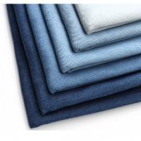China Woven 100% Cotton Twill Yarn Dyed Denim Fabric 180gsm 230gsm 300gsm for Jeans for sale