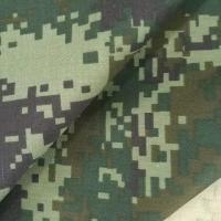 China Good Colour Fastness Waterproof Camouflage Fabric in TC Ripstop for Customer Request for sale