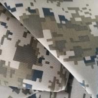 China Good Colour Fastness Waterproof Camouflage Fabric in TC Ripstop for Customer Request for sale