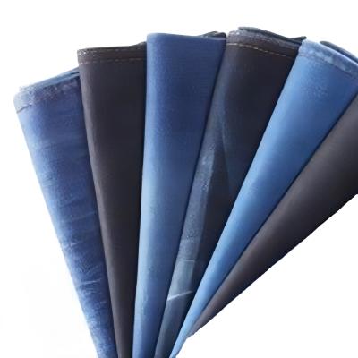 China Yarn Dyed 230gsm 100% Cotton Twill Washed Denim Fabric for Jeans 57/58 Inch Width for sale