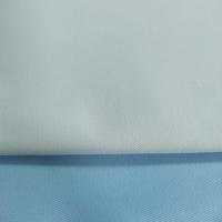 China Medical Hospital Uniforms Fabric 92% Polyester 8% Stretch 240GSM Workwear Twill for sale