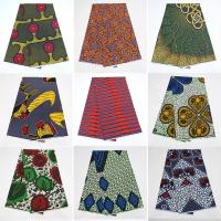 China 100% Cotton Kente Fabric Vibrant Colors 57/58 Inch Width Ankara Fabric from Ghana for Workwear for sale