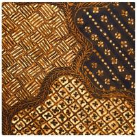 China 100% Cotton Real Wax Print African Ankara Fabric Kente Design 58/60 Inch Width 280 GSM for sale