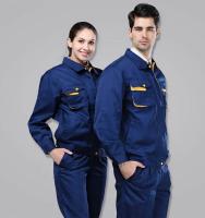 China Faddishi Anti Static Heavy Weight Carded TC Drill Work Wear Fabric 65% Polyester 35% Cotton 270gsm for sale