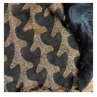 China 100% Polyester Metallic Jacquard Brocade Fabric 280gsm 57/58 Inch Ready Stock Colors for sale