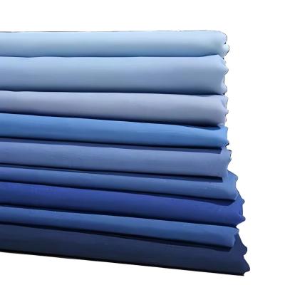 China 120-140gsm Customized Color Polyester Gabardine Workwear Fabric 58/60 Width for sale