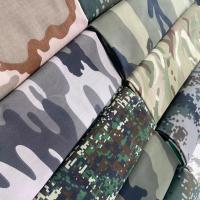 China 80 Polyester 20 Cotton TC Waterproof Multicam Camouflage Ripstop Fabric 195gsm 57 Inch for sale