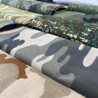 China 80 Polyester 20 Cotton TC Waterproof Multicam Camouflage Ripstop Fabric 195gsm 57 Inch for sale