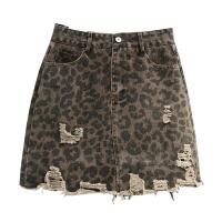 China QUICK-DRY Leopard Print 4 Way Stretch Denim Fabric for Polyester/Cotton Clothing for sale