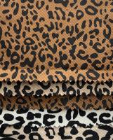 China Home Textile 4 Way Stretch Denim Fabric with Leopard Print Competitive 57/58