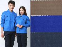 China 65% Polyester 35% Cotton Twill Fabric 350gsm for Martial Arts Uniforms Custom Colors for sale