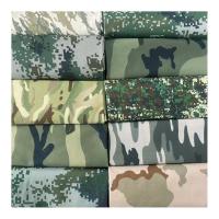 China Plain Style High Tear Strength Poly Cotton Ripstop Camouflage Fabric 190-235 GSM 57/58 Inch for sale