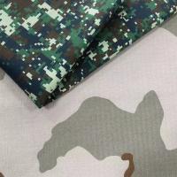 China Plain Style High Tear Strength Poly Cotton Ripstop Camouflage Fabric 190-235 GSM 57/58 Inch for sale