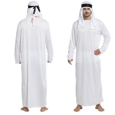 China Medium Weight Poplin Men's Muslim Saudi Style Robe Fabric 65/35 Polycotton 57/58 Inch Width for sale