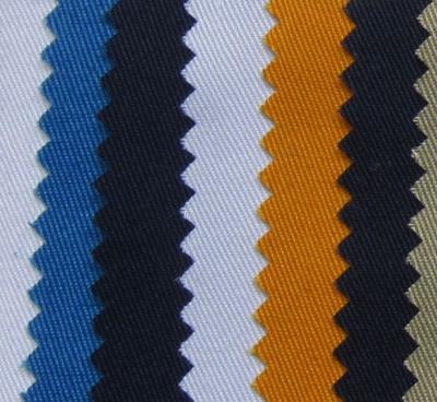 China 65 Polyester 35 Cotton TC Drill Woven Workwear Fabric 150cm Width for sale
