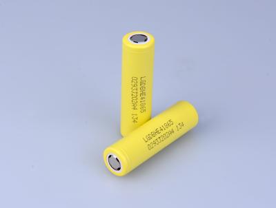 China Ultra High Power Brand 	 18650HE4 Li-ion Battery Cells 3.6V 2500mAh 20A  for Medical Devices、SLD-A、Electric Tool for sale