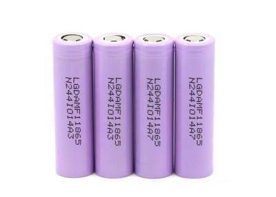 China 2200mAh  18650MF1 3.6 V Rechargeable Lithium Ion Battery CC-CV Charge Method for sale