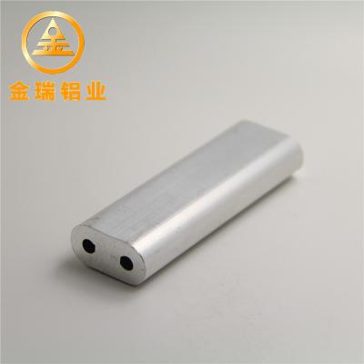 China Deep Processing Extruded Aluminum Profiles Solid Oval Aluminum Extrusion for sale
