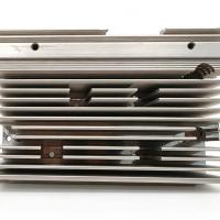 China Custom Aluminum Profile Heat Sink High-Density Finned Heat Dissipation Component CNC Machined Extruded Heatsink Industrial for sale