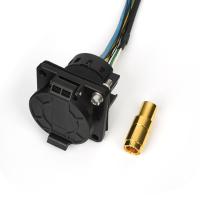 China Gold Plated Slotted Terminal, Brass Female Connector for High Current Battery & Motor Applications for sale