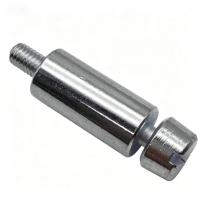 China Zinc Plated Iron Latch Pin, Heavy Duty Threaded Lock Pin for Industrial Equipment & Door Hardware, Custom Size Available for sale