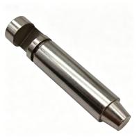 China Precision CNC Machined Tapered Locating Pin, Custom Stainless Steel Metal Shaft with Bracket for New Energy Industry for sale