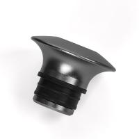 China Custom CNC Machined 6061 Aluminum Alloy Massage Gun Head, Sandblasted Anodized Gray Massage Tip for Massage Chair & Fascia Gun for sale