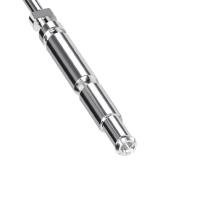 China Custom Silver Plated P-Slot Copper Terminal, High Precision RoHS Electrical Contact Pin for Industrial Equipment for sale