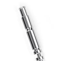 China Custom Silver Plated P-Slot Copper Terminal, High Precision RoHS Electrical Contact Pin for Industrial Equipment for sale