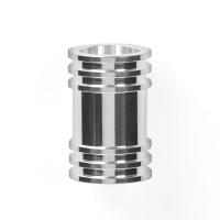 China Custom High Precision CNC Machined Silver Plated Copper Socket Terminal, RoHS Compliant Electrical Contact for sale