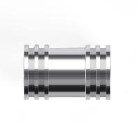 China Custom High Precision CNC Machined Silver Plated Copper Socket Terminal, RoHS Compliant Electrical Contact for sale