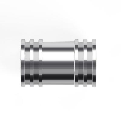 China Custom High Precision CNC Machined Silver Plated Copper Socket Terminal, RoHS Compliant Electrical Contact for sale