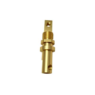 China Custom Gold Plated Brass/Copper Pin and Socket Connector, High Precision Electrical Contact Terminal for Electronic Equipment for sale