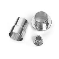 China OEM ODM Custom CNC Machined Aluminum EMI RFI Shield Ring Precision Turning Electronic Conductive Shield Sleeve for sale