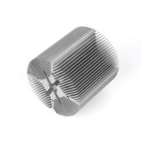 China High Precision Extruded Aluminum Heat Sink for LED Lighting and Power Electronics | Custom Size Anodized Finish | Factory Direct for sale