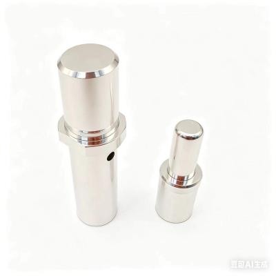 China Customized CNC machined metal shaft, high precision stainless steel/aluminum positioning pin bushing, polished industrial hardware for sale
