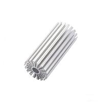 China Aluminum radiator custom CNC machining 6063 high thermal conductivity LED heat dissipation for sale