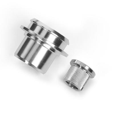 China 6061 aluminum knurled bushing, precision CNC positioning pin, corrosion-resistant aluminum bushing for sale