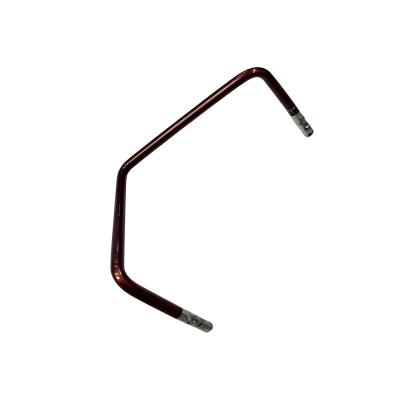 China Factory OEM ODM tinned copper wire bent, insulated copper wire with heat shrink tube for electronic components for sale