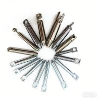 China Precision CNC machined tapered positioning pin, customized stainless steel metal shaft, with bracket, suitable for new energy industry for sale