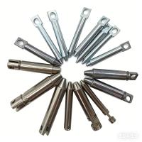 China Precision CNC machined tapered positioning pin, customized stainless steel metal shaft, with bracket, suitable for new energy industry for sale