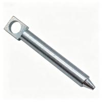 China Precision CNC machined tapered positioning pin, customized stainless steel metal shaft, with bracket, suitable for new energy industry for sale