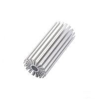 China Aluminum Heatsink Custom CNC Machining 6063 High Thermal Conductivity LED Cooling for sale