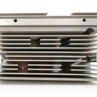 China Custom Aluminum Profile Heat Sink High-Density Finned Heat Dissipation Component CNC Machined Extruded Heatsink Industrial for sale