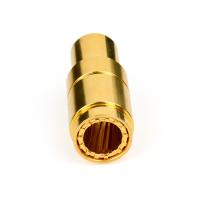 China 12.0mm Gold Plated Spring Socket Contact, High Precision CNC Machined Connector Jack, Low Resistance for Industrial & Automotive for sale
